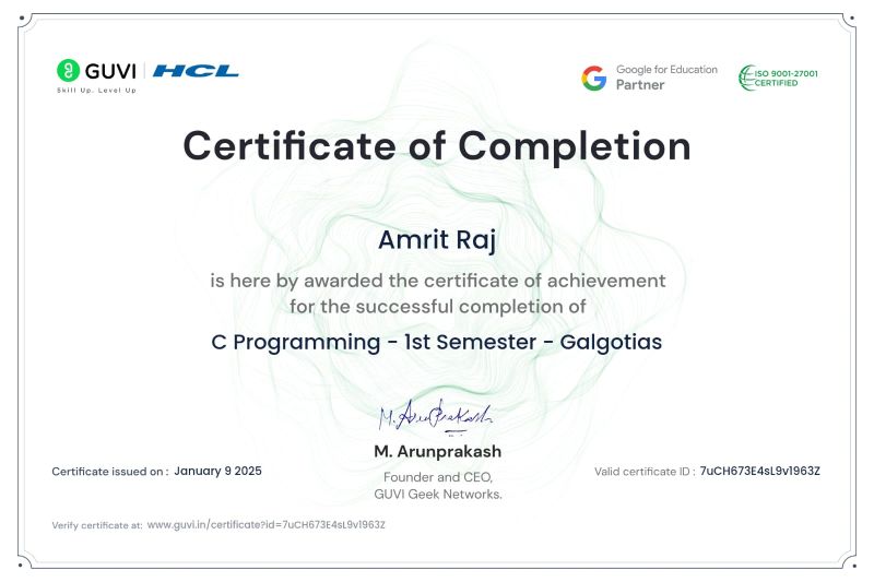 #cprogramming #learning #coding #guvi #google #programmingjourney ... #cprogramming #learning #coding #guvi #google #programmingjourney ...