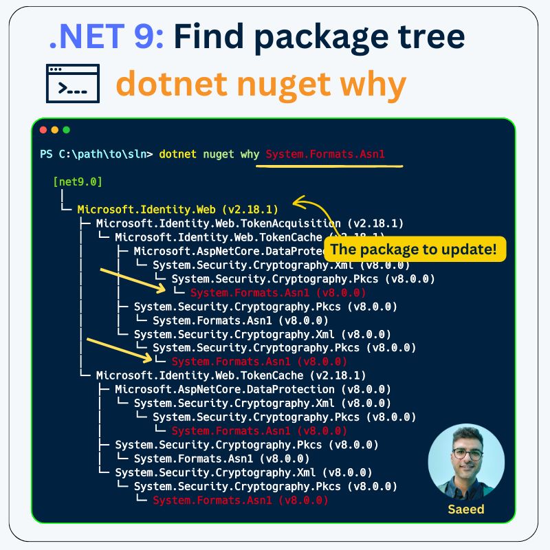 Saeed Esmaeelinejad on LinkedIn: #net9 #dotnetnugetwhy #cli | 25 comments Saeed Esmaeelinejad on LinkedIn: #net9 #dotnetnugetwhy #cli | 25 comments