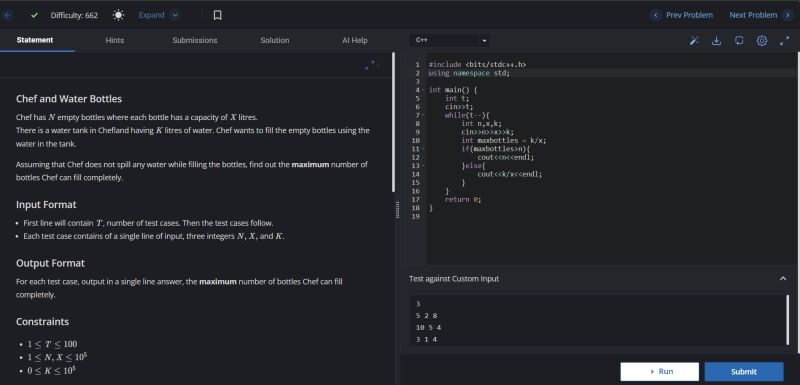 Mokshagna Dudekonda on LinkedIn: #codingchallenge #cplusplus #codechef ... Mokshagna Dudekonda on LinkedIn: #codingchallenge #cplusplus #codechef ...