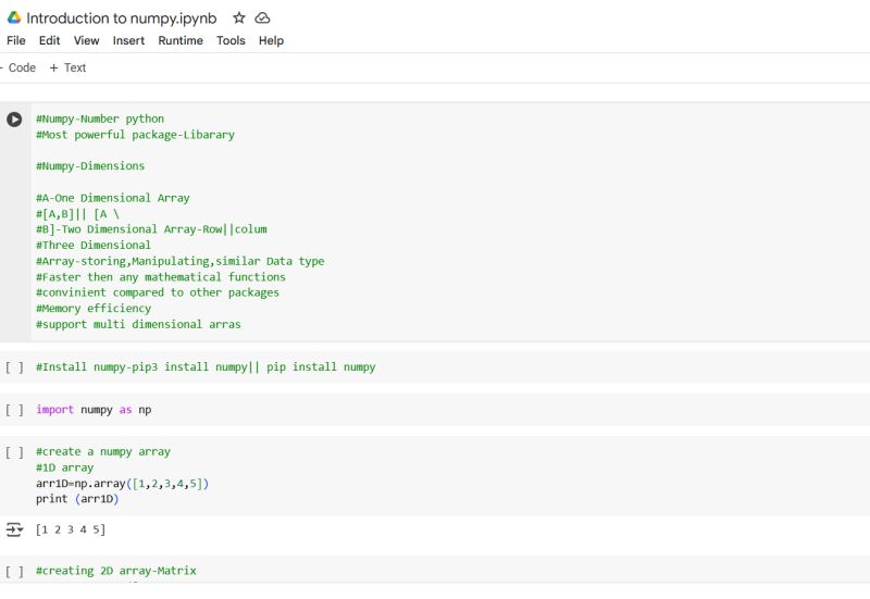 Utilized NumPy to efficiently manipulate and analyze large datasets ... Utilized NumPy to efficiently manipulate and analyze large datasets ...