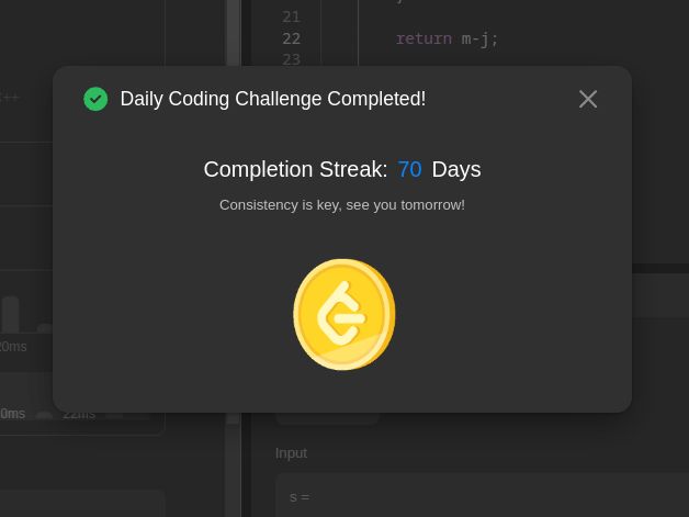 Jit Dhank on LinkedIn: #day70 #leetcode #dsa #coding Jit Dhank on LinkedIn: #day70 #leetcode #dsa #coding