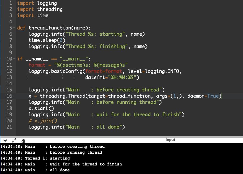 Shiv kumar Jadon on LinkedIn: #multithreading #python #pythoncode Shiv kumar Jadon on LinkedIn: #multithreading #python #pythoncode