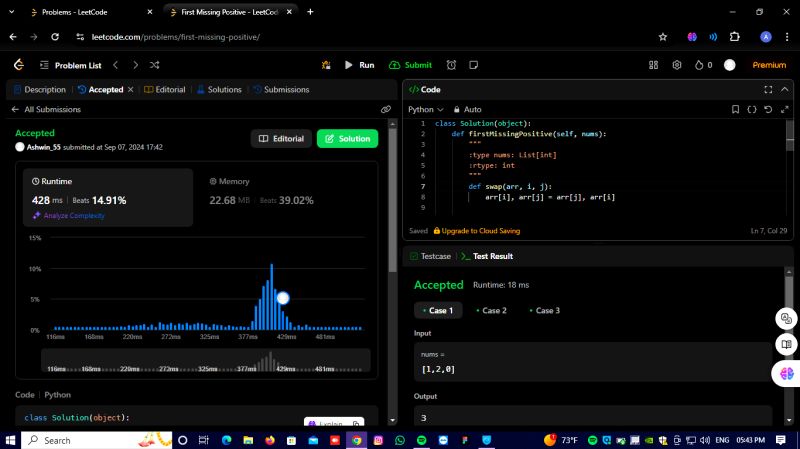 Ashwin karthik S M on LinkedIn: #leetcodechallenge Ashwin karthik S M on LinkedIn: #leetcodechallenge