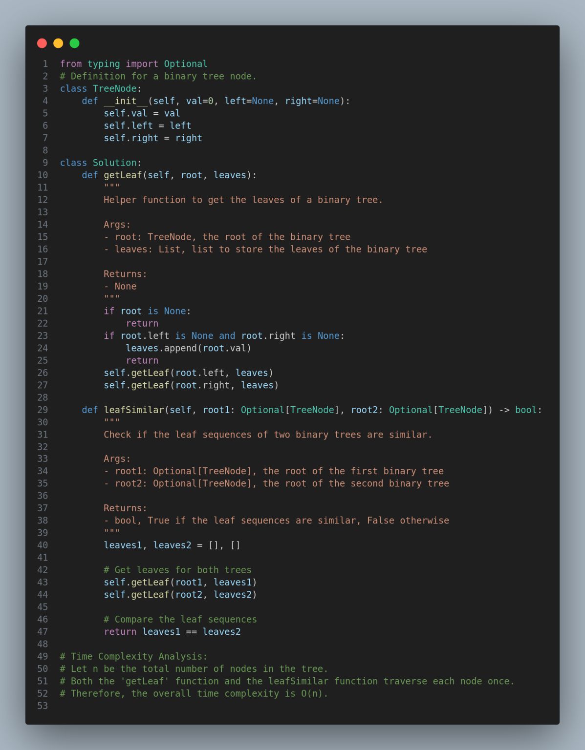 Leaf-Similar Trees solved by LeetCode | Azizur Rahman posted on the ... Leaf-Similar Trees solved by LeetCode | Azizur Rahman posted on the ...