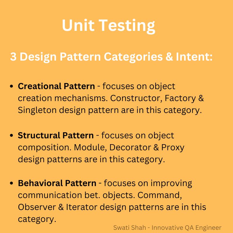 Swati Shah on LinkedIn: #qualityculture #codequality #unittesting Swati Shah on LinkedIn: #qualityculture #codequality #unittesting