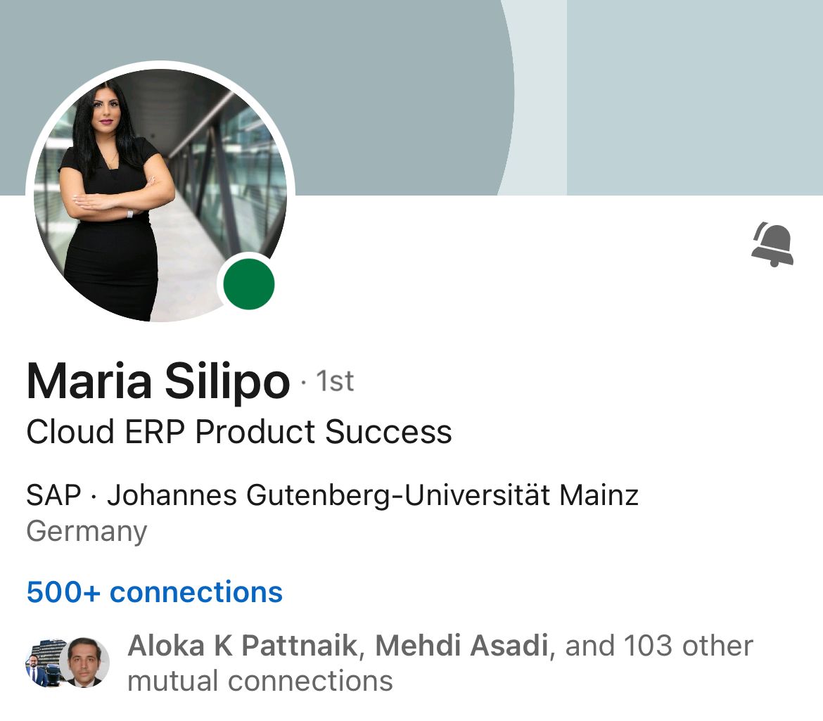 Wouter van Heddeghem on LinkedIn: Follow Maria Silipo Wouter van Heddeghem on LinkedIn: Follow Maria Silipo
