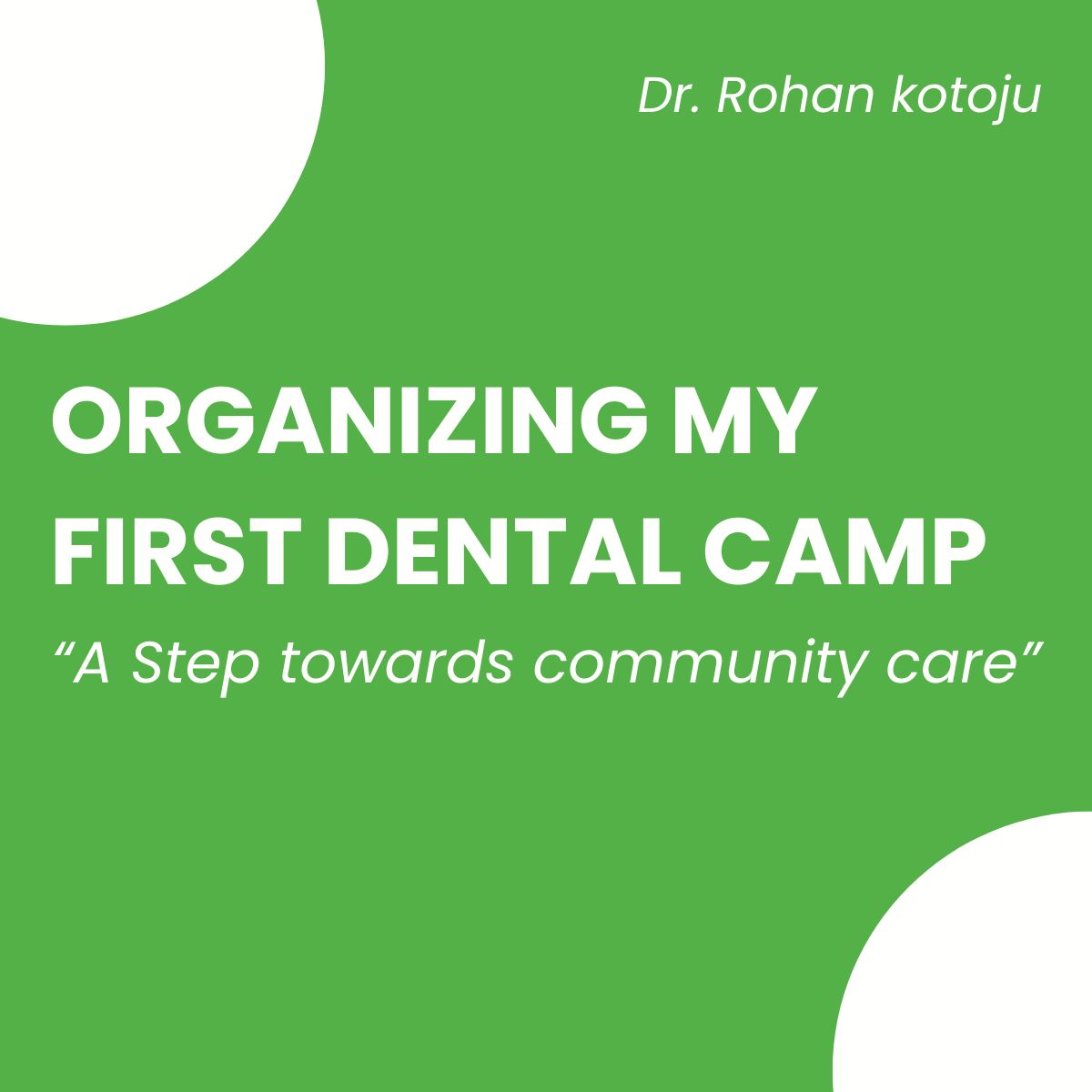 Dr Rohan Kotoju on LinkedIn: #communitycare #dentalcamp # ... Dr Rohan Kotoju on LinkedIn: #communitycare #dentalcamp # ...
