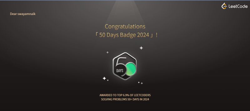 Swayam Naik on LinkedIn: #leetcode #dsa Swayam Naik on LinkedIn: #leetcode #dsa