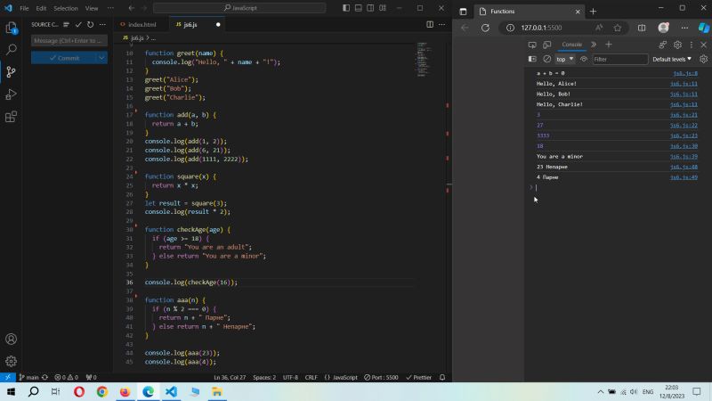 ILLIA BUTSENKO on LinkedIn: JavaScript. Functions ILLIA BUTSENKO on LinkedIn: JavaScript. Functions