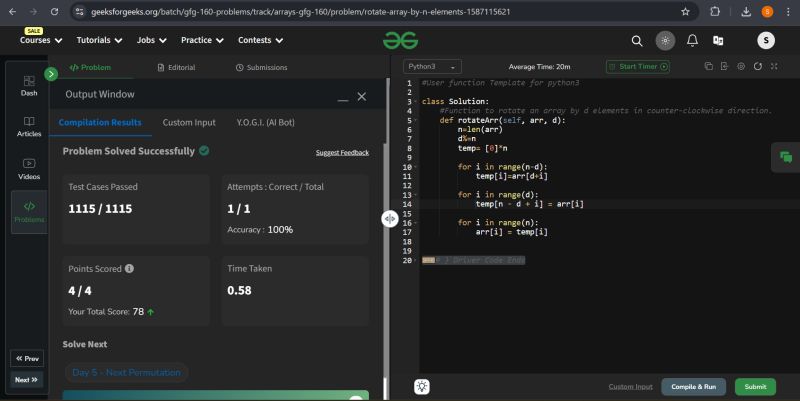 Simran . on LinkedIn: #160daysofcoding #python #gfg160 #geekstreak2024 ... Simran . on LinkedIn: #160daysofcoding #python #gfg160 #geekstreak2024 ...