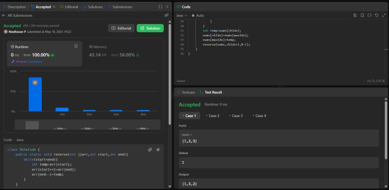 #100daysofcode #100daysofcode #leetcode #python #arraymanipulation ... #100daysofcode #100daysofcode #leetcode #python #arraymanipulation ...