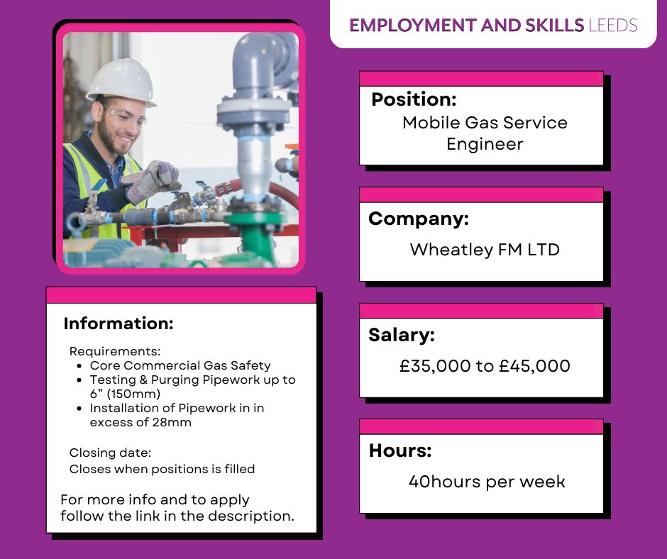 Employment and Skills Leeds on LinkedIn: 🗓 Can you work flexibly with ... Employment and Skills Leeds on LinkedIn: 🗓 Can you work flexibly with ...