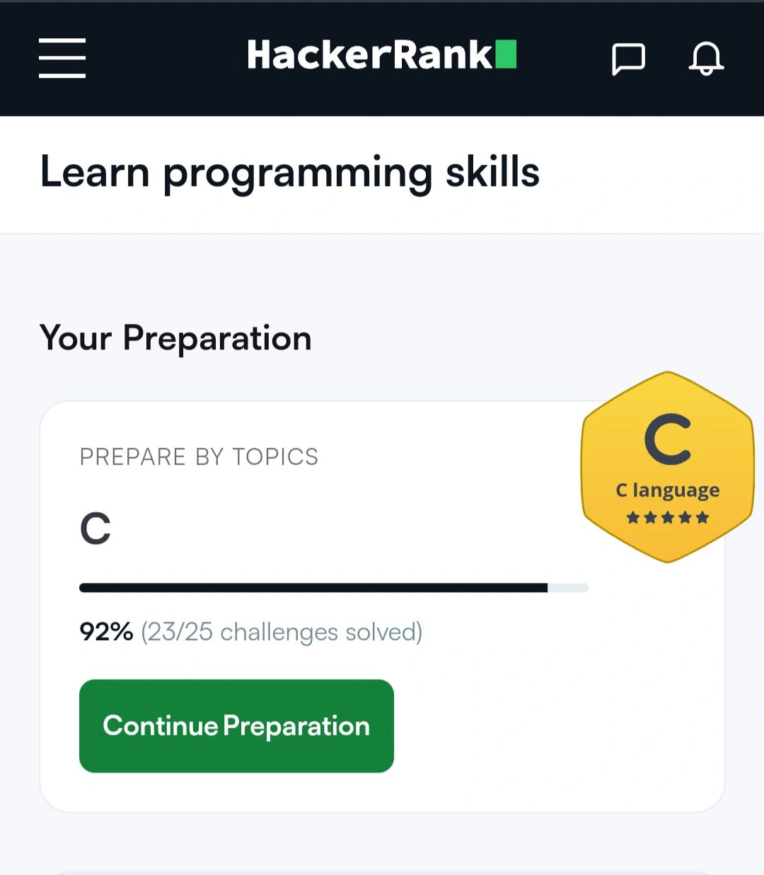 Dumisani Mabhugu on LinkedIn: #coding #cprogramming #hackerrank # ... Dumisani Mabhugu on LinkedIn: #coding #cprogramming #hackerrank # ...