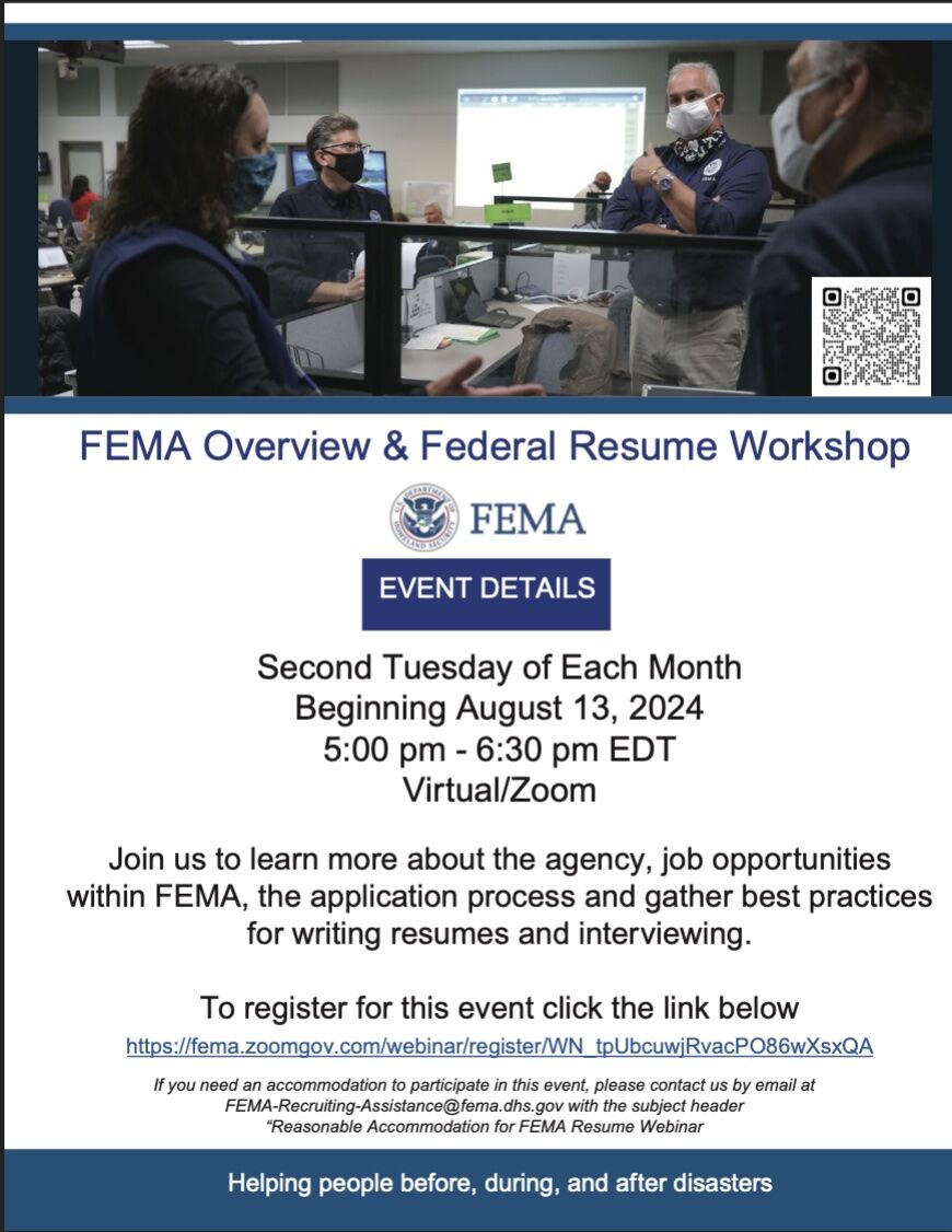 Tulane SoPA Emergency and Security Studies on LinkedIn: FEMA Resume ... Tulane SoPA Emergency and Security Studies on LinkedIn: FEMA Resume ...