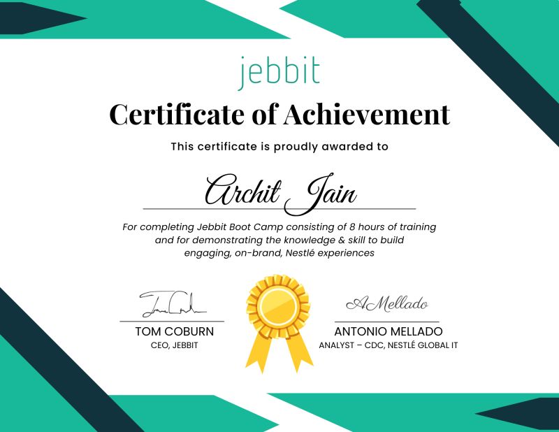 #certification #jebbit #continuouslearning #professionaldevelopment ... #certification #jebbit #continuouslearning #professionaldevelopment ...