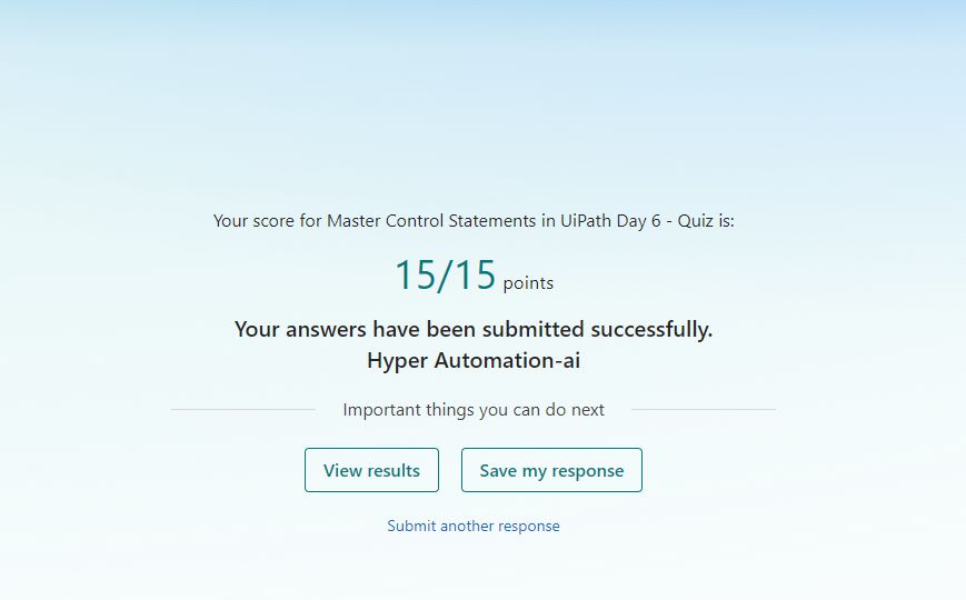 Sharath Revankar on LinkedIn: Milestone for Today's UiPath Challenge ... Sharath Revankar on LinkedIn: Milestone for Today's UiPath Challenge ...