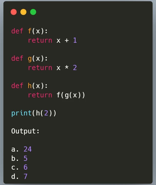 Mohamed IDBRAHIM on LinkedIn: Python Question; Time for some Python ... Mohamed IDBRAHIM on LinkedIn: Python Question; Time for some Python ...