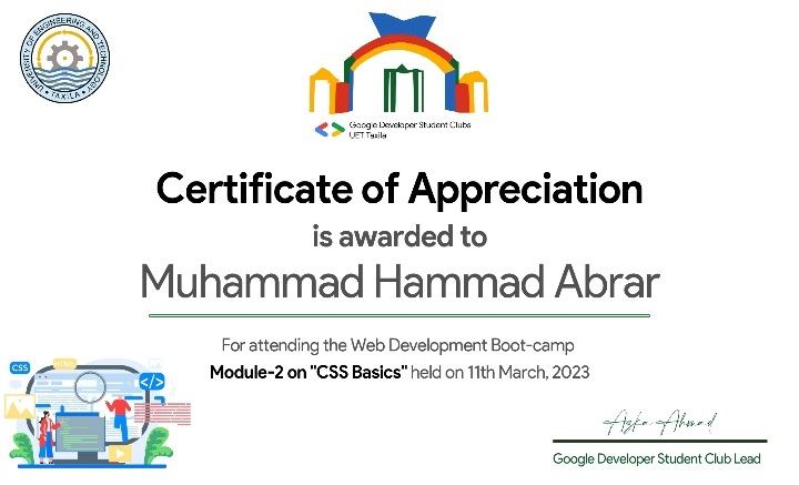 Muhammad Hammad Abrar on LinkedIn: #html #css #gdsc #webdevelopment # ... Muhammad Hammad Abrar on LinkedIn: #html #css #gdsc #webdevelopment # ...