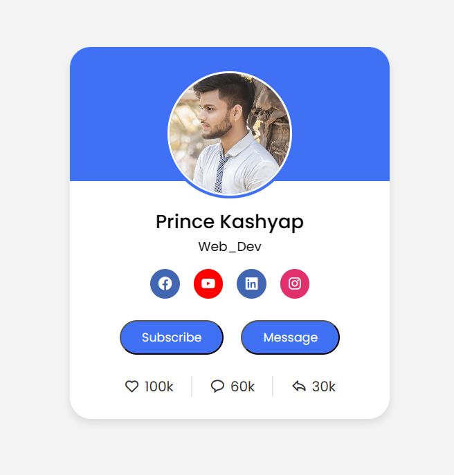 prince kashyap on LinkedIn: #webdev #html #css #javascript #profilecard ... prince kashyap on LinkedIn: #webdev #html #css #javascript #profilecard ...