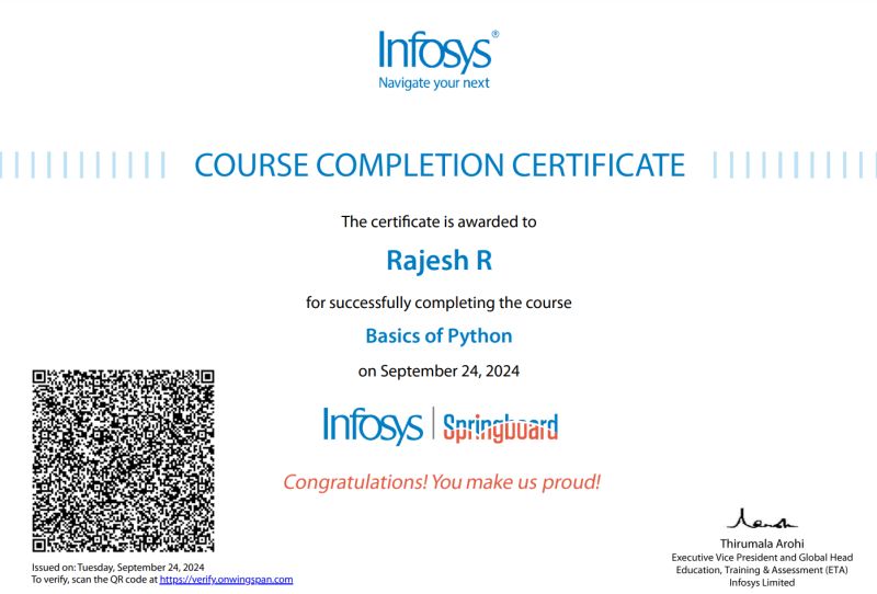 Rajesh R on LinkedIn: #python #programming #techlearning # ... Rajesh R on LinkedIn: #python #programming #techlearning # ...