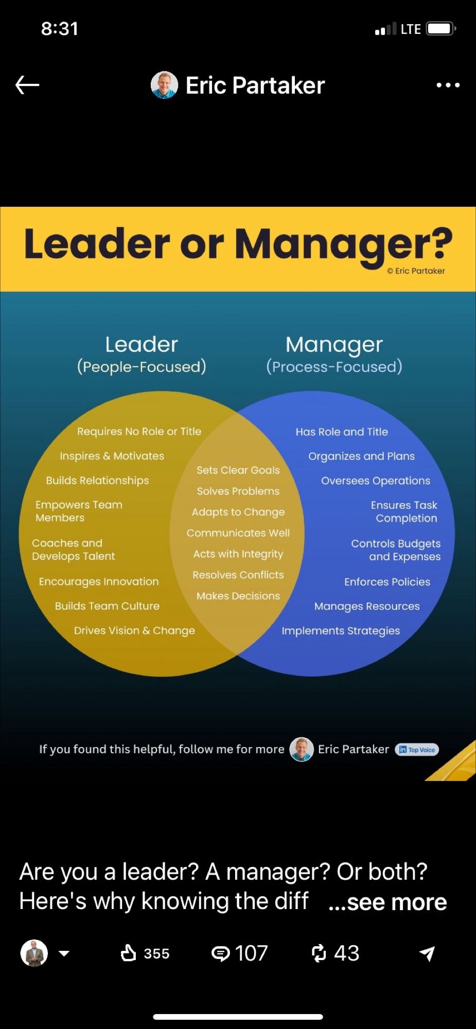 Steve Gladis, Ph.D. on LinkedIn: #leadership #management Steve Gladis, Ph.D. on LinkedIn: #leadership #management