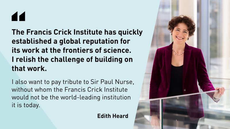 Congratulations to Professor Edith Heard from everyone here at ... Congratulations to Professor Edith Heard from everyone here at ...