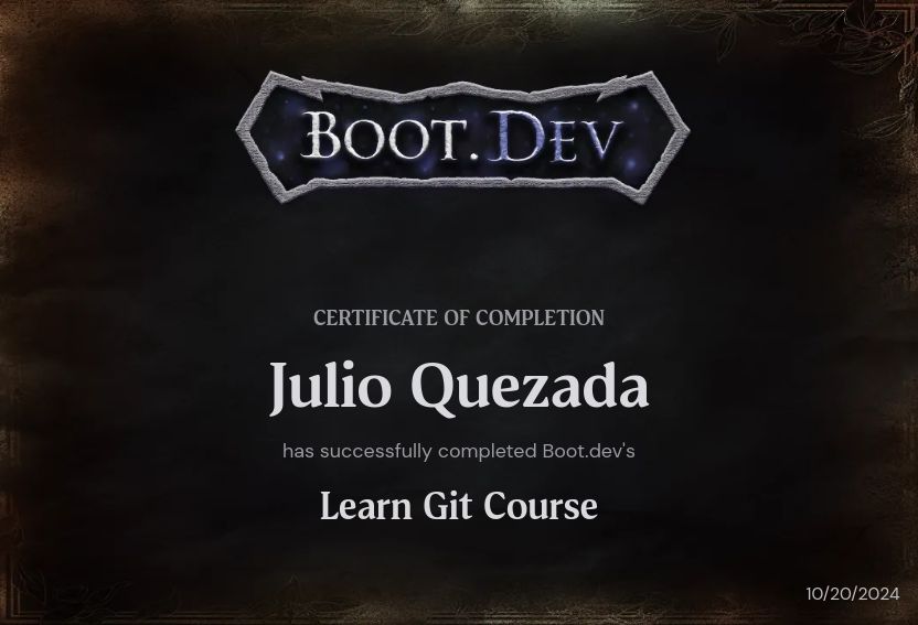 Julio Quezada on LinkedIn: #git #objectorientedprogramming #python Julio Quezada on LinkedIn: #git #objectorientedprogramming #python