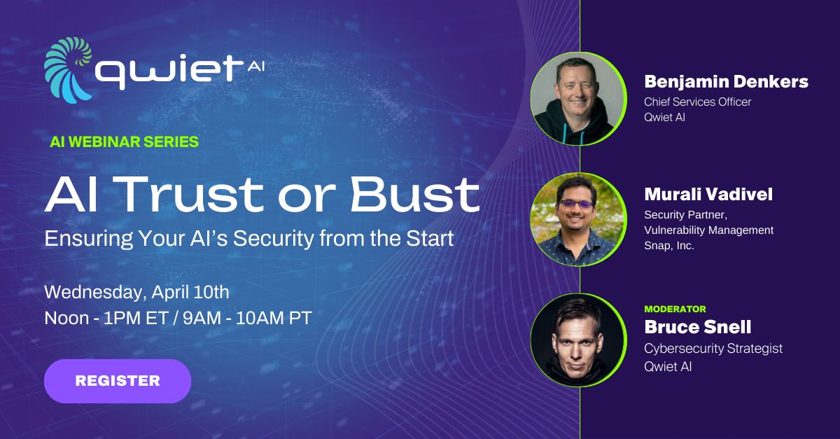 Register for Qwiet AI webinar on AI security | Qwiet AI posted on the ... Register for Qwiet AI webinar on AI security | Qwiet AI posted on the ...