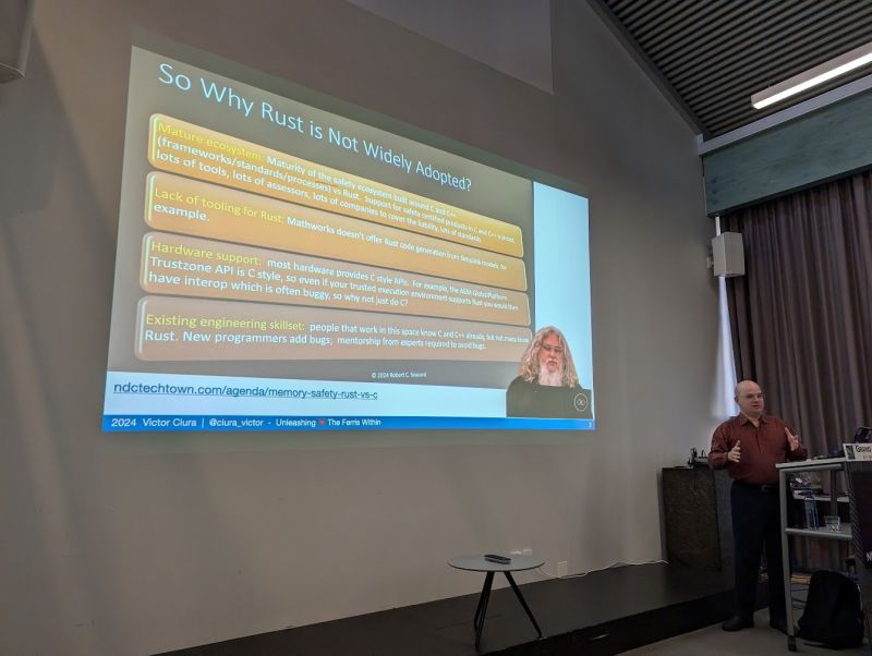Victor Ciura on LinkedIn: #ndctechtown #cpp #cplusplus #rust #rustlang #ndc Victor Ciura on LinkedIn: #ndctechtown #cpp #cplusplus #rust #rustlang #ndc