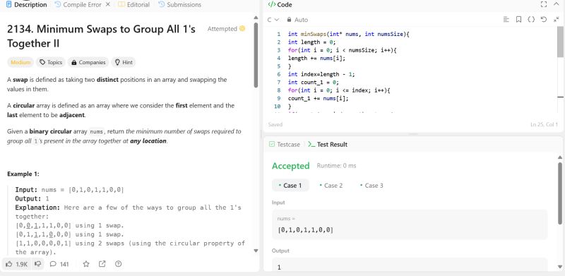 Maria Jona on LinkedIn: #leetcode #binaryarray #codingchallenge # ... Maria Jona on LinkedIn: #leetcode #binaryarray #codingchallenge # ...