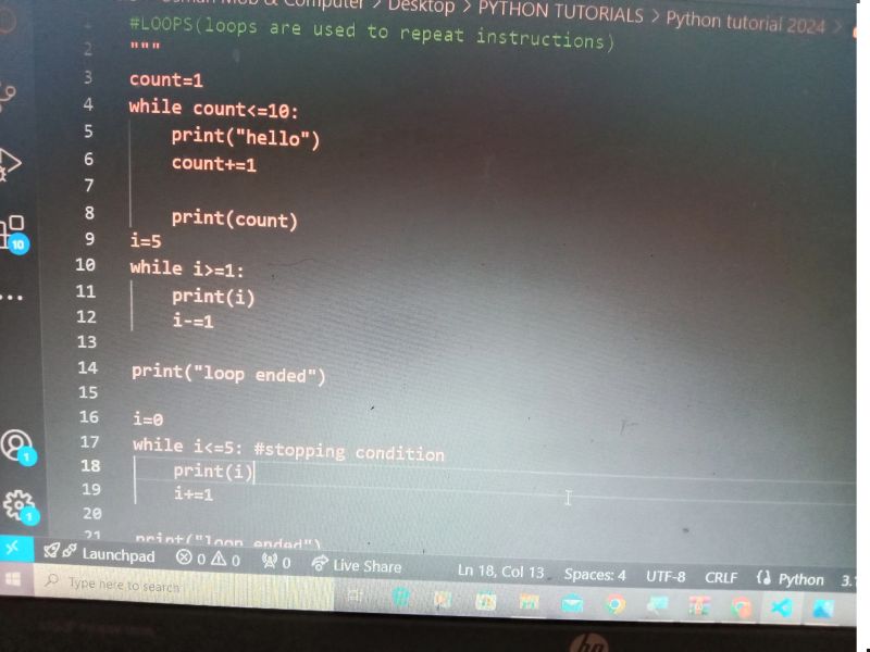 Safa Gul on LinkedIn: #python #loops #iteration #programming # ... Safa Gul on LinkedIn: #python #loops #iteration #programming # ...
