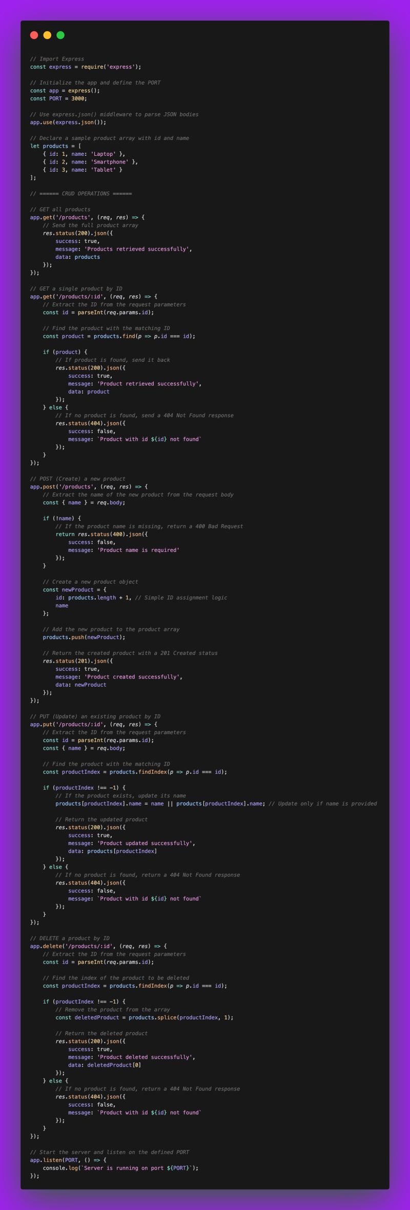 Ayomide Ashiru on LinkedIn: #expressjs #nodejs #javascript # ... Ayomide Ashiru on LinkedIn: #expressjs #nodejs #javascript # ...