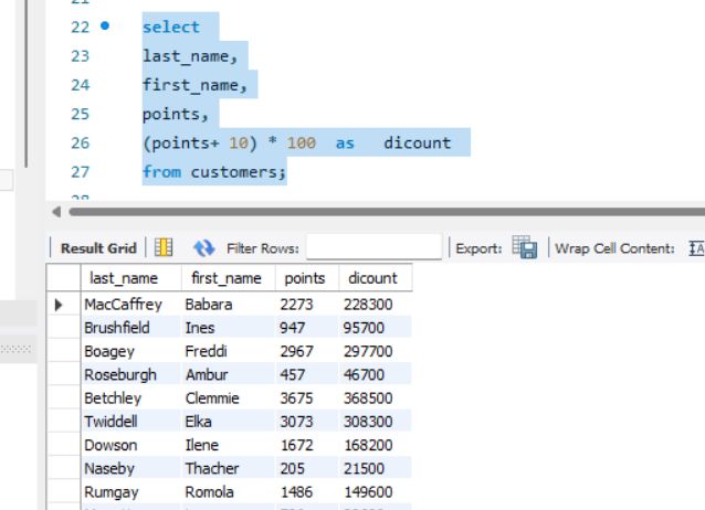Rashmi Mishra on LinkedIn: #sql #alias #dataanalysis #learningsql Rashmi Mishra on LinkedIn: #sql #alias #dataanalysis #learningsql