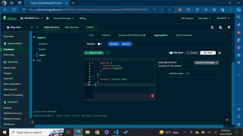 Abdullah Rizwan on LinkedIn: #mongodb #databases #dataanalysis # ... Abdullah Rizwan on LinkedIn: #mongodb #databases #dataanalysis # ...