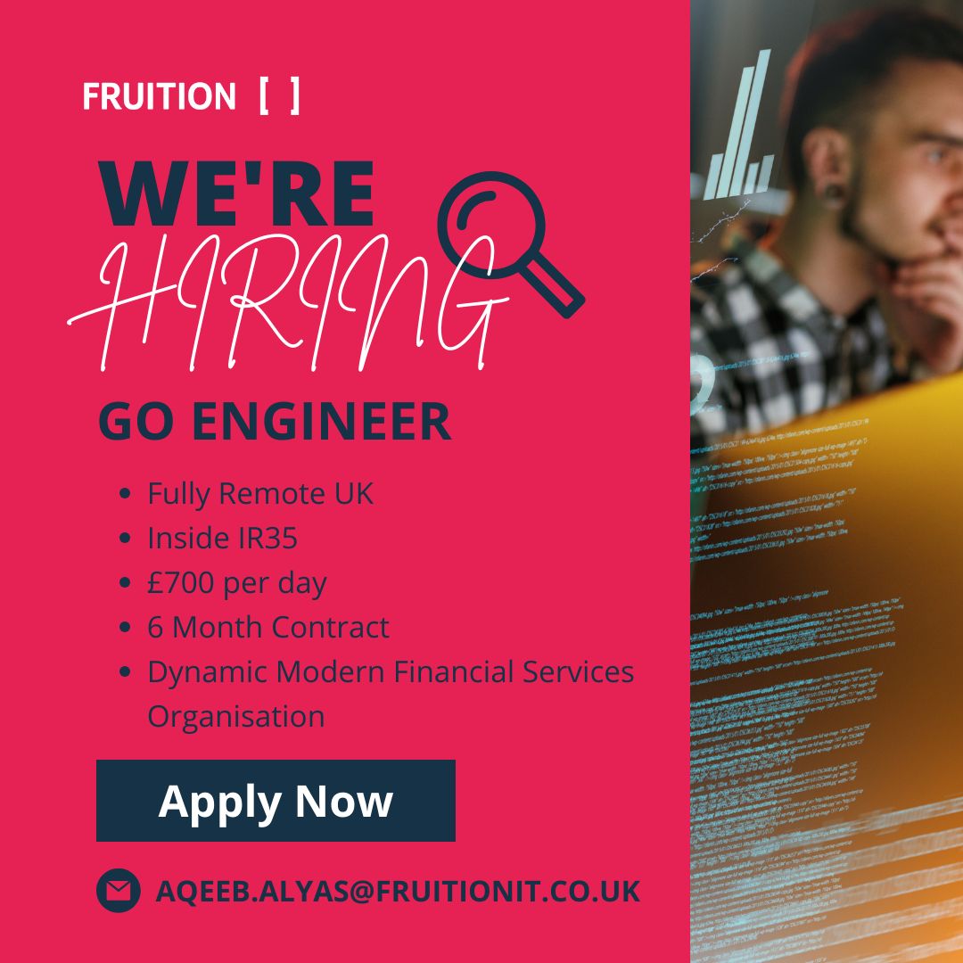 Aqeeb Alyas on LinkedIn: #opportunity #newyearnewjob #careergrowth #golang Aqeeb Alyas on LinkedIn: #opportunity #newyearnewjob #careergrowth #golang