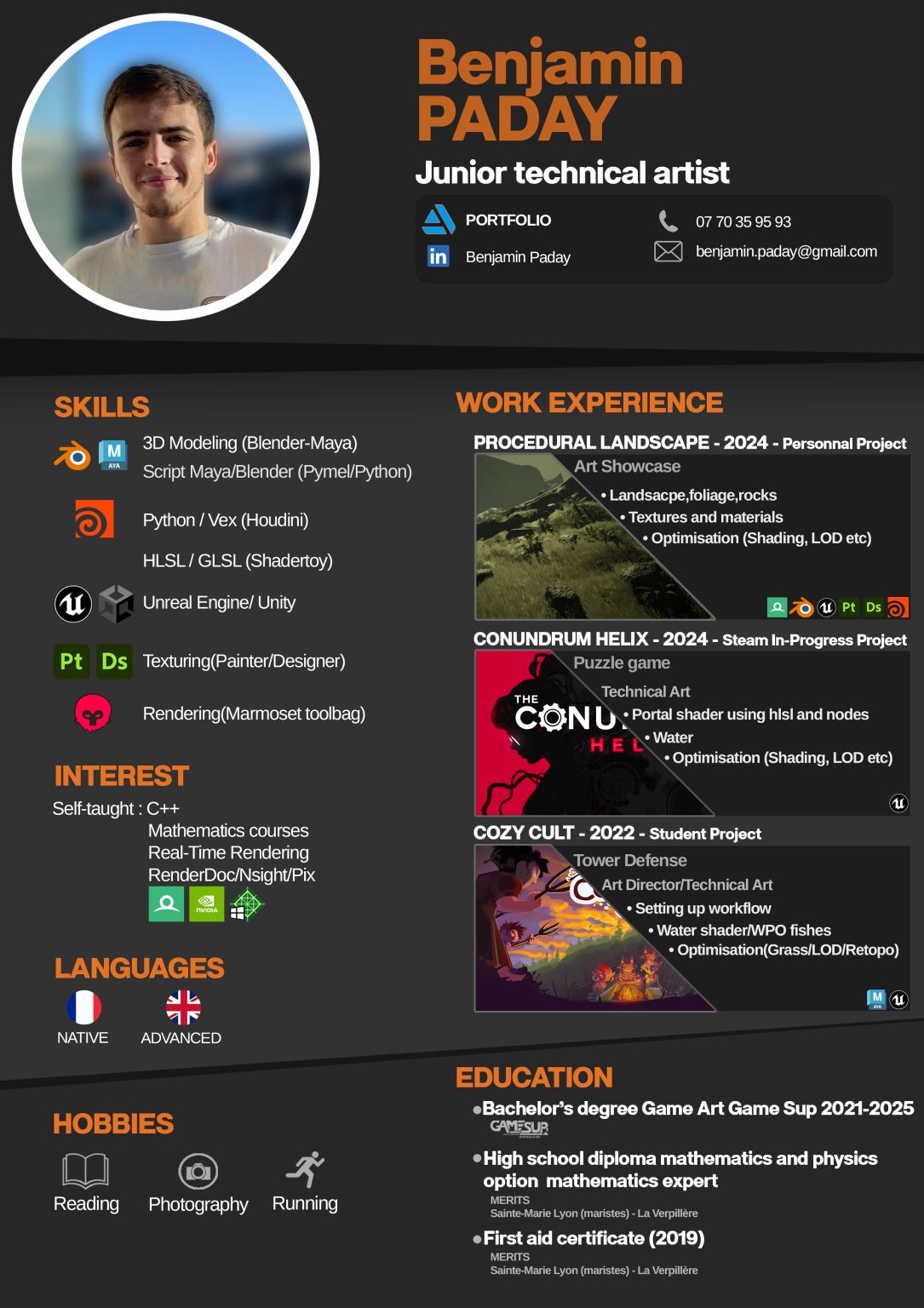 Benjamin PADAY on LinkedIn: 🎓 Wrapping up my final year at GAME SUP! As ... Benjamin PADAY on LinkedIn: 🎓 Wrapping up my final year at GAME SUP! As ...