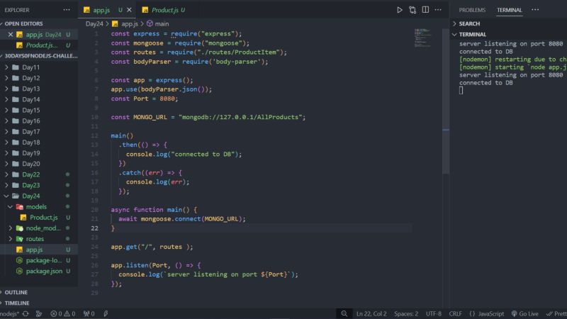 ABHISHEK SINGH on LinkedIn: #nodejs #expressjs #mongodb #mongoose #crud ... ABHISHEK SINGH on LinkedIn: #nodejs #expressjs #mongodb #mongoose #crud ...