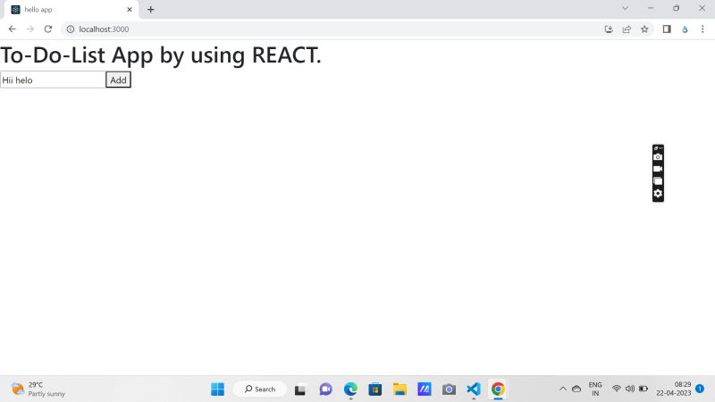 Deepthi Raavi on LinkedIn: #react #todolist #beginners Deepthi Raavi on LinkedIn: #react #todolist #beginners