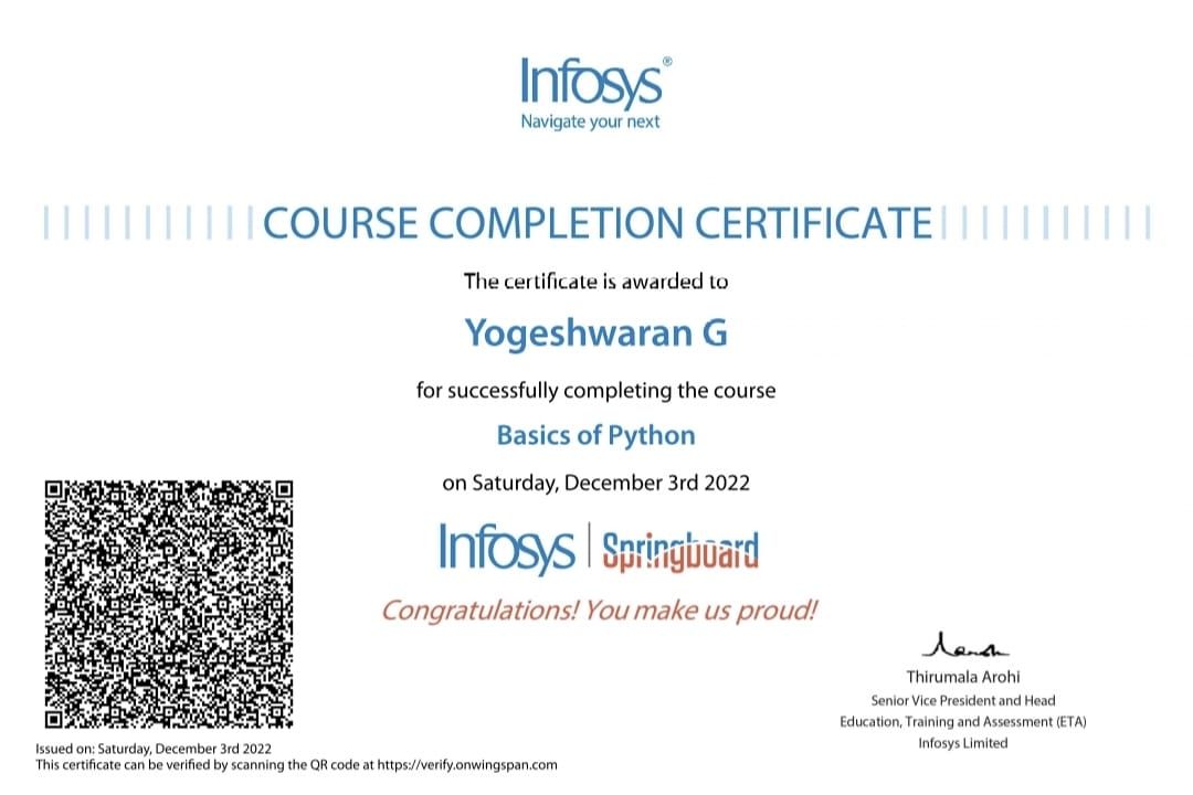 Yogeshwaran G on LinkedIn: A sweet time with basics of python 😅🥳 Yogeshwaran G on LinkedIn: A sweet time with basics of python 😅🥳