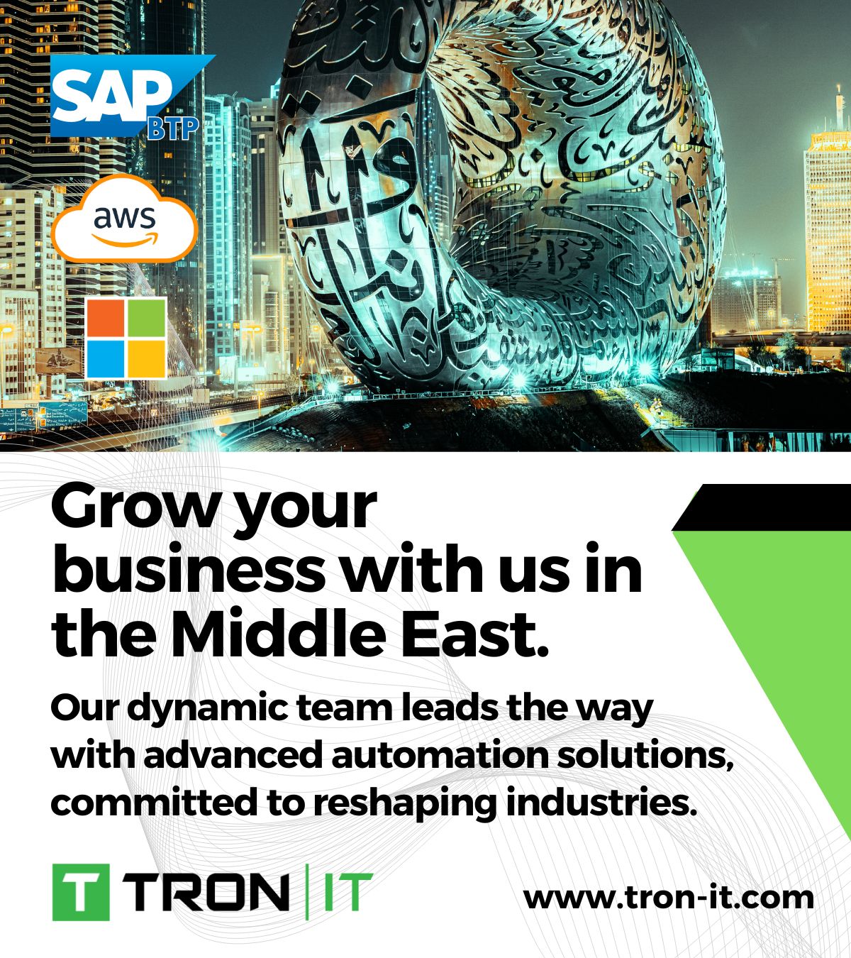 TronIT on LinkedIn: #automation #cloudtransformation #sapbtp #middleeast TronIT on LinkedIn: #automation #cloudtransformation #sapbtp #middleeast