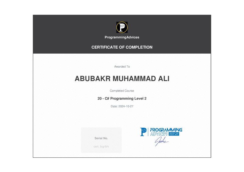 AbuBakr Mohamed on LinkedIn: #oop #csharp #programming # ... AbuBakr Mohamed on LinkedIn: #oop #csharp #programming # ...