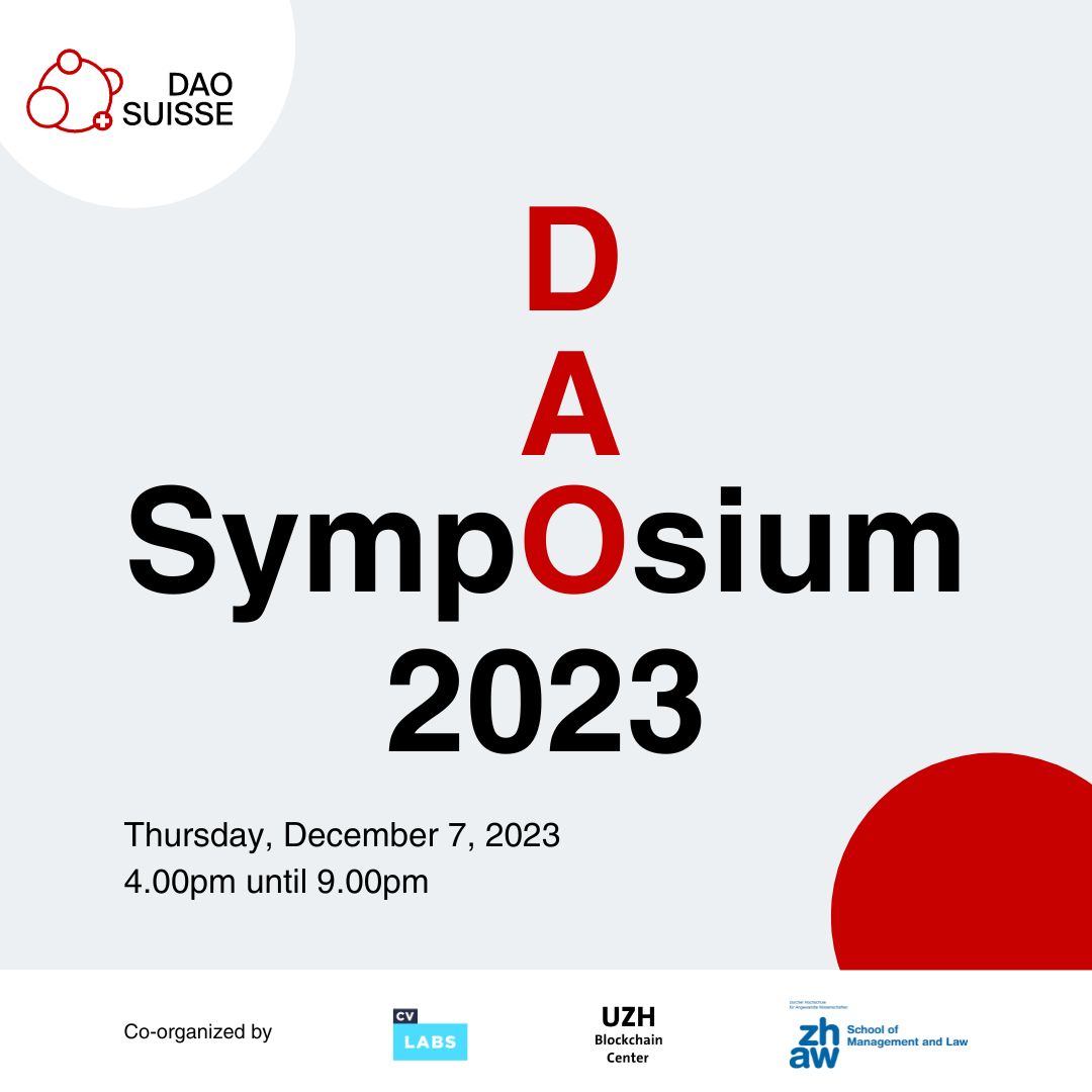 DAO Suisse on LinkedIn: #daosymposium #daos #dao #decentralization # ... DAO Suisse on LinkedIn: #daosymposium #daos #dao #decentralization # ...