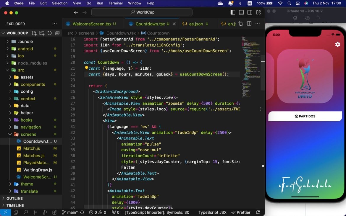 Fernando Rivera on LinkedIn: #reactnative #typescript #refactoring Fernando Rivera on LinkedIn: #reactnative #typescript #refactoring
