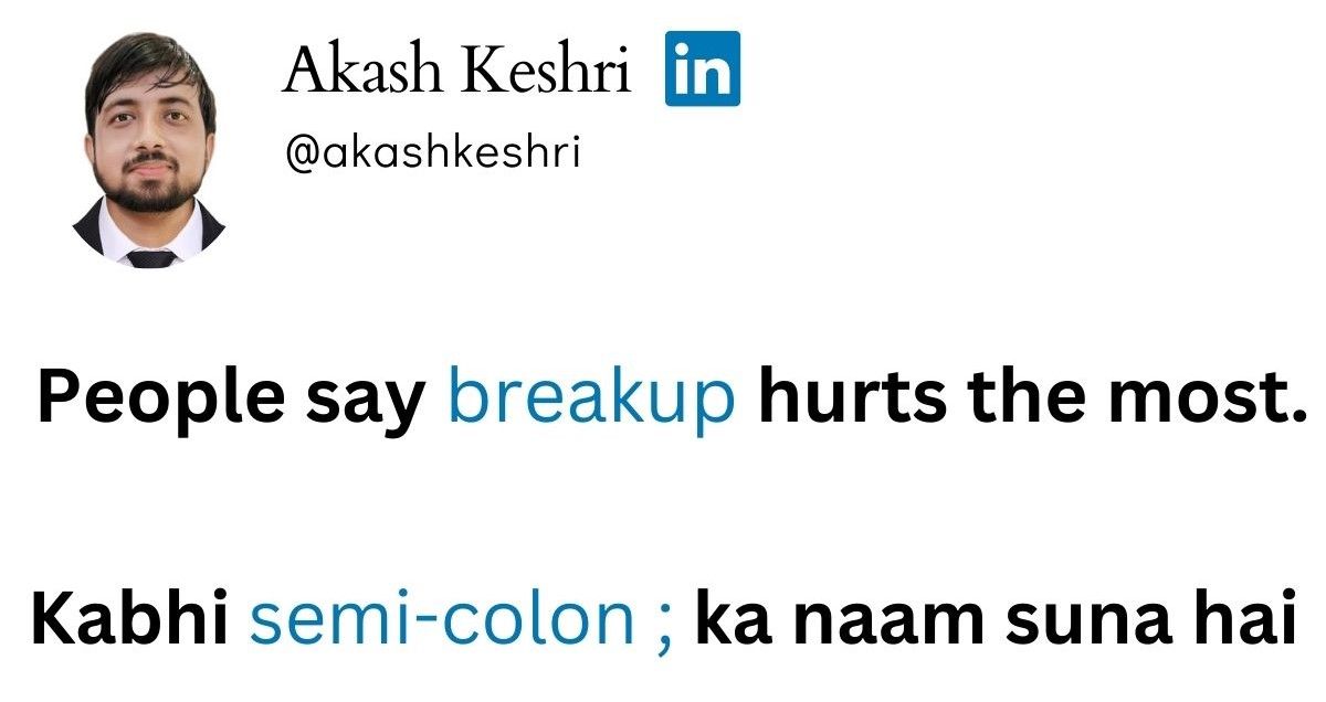 Akash Keshri on LinkedIn: #breakup #sde #programming #developer # ... Akash Keshri on LinkedIn: #breakup #sde #programming #developer # ...