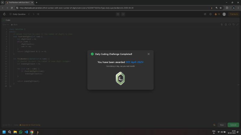 #leetcode #dailycodingchallenge #consistencyiskey #programming ... #leetcode #dailycodingchallenge #consistencyiskey #programming ...