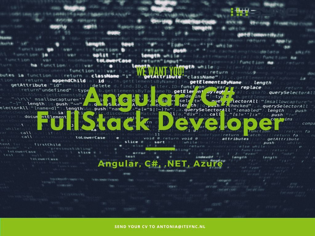 ITSync on LinkedIn: #csharp #angular #azure #fullstack #hiring2023 ITSync on LinkedIn: #csharp #angular #azure #fullstack #hiring2023