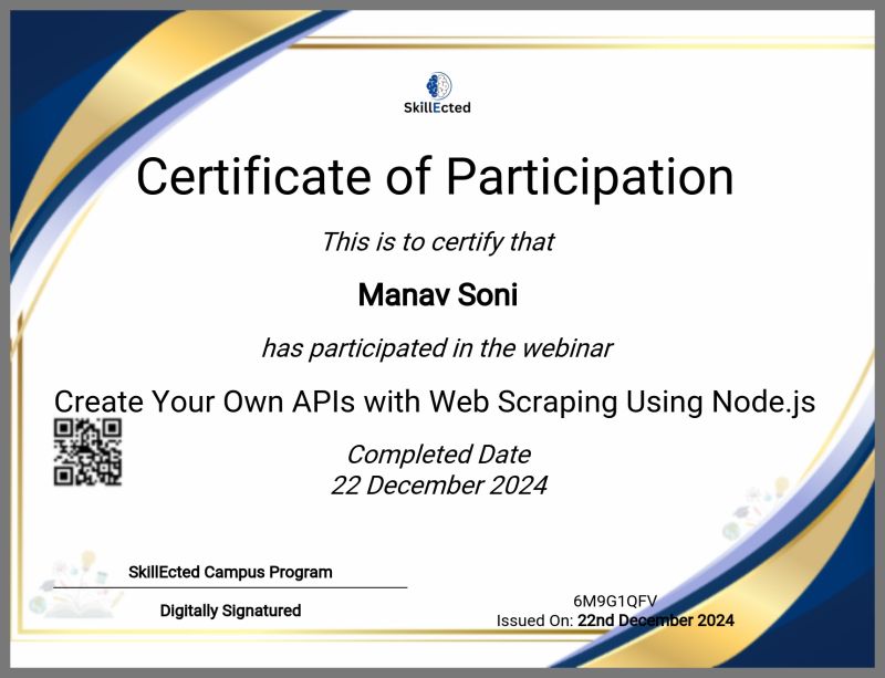 Manav Soni on LinkedIn: #webdevelopment #nodejs #webscraping #apis # ... Manav Soni on LinkedIn: #webdevelopment #nodejs #webscraping #apis # ...