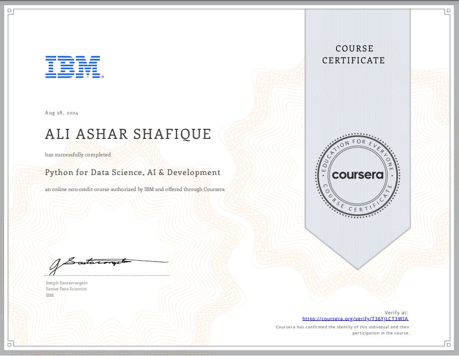 ALI ASHAR SHAFIQUE on LinkedIn: #datascience #coursera #python #ai ALI ASHAR SHAFIQUE on LinkedIn: #datascience #coursera #python #ai