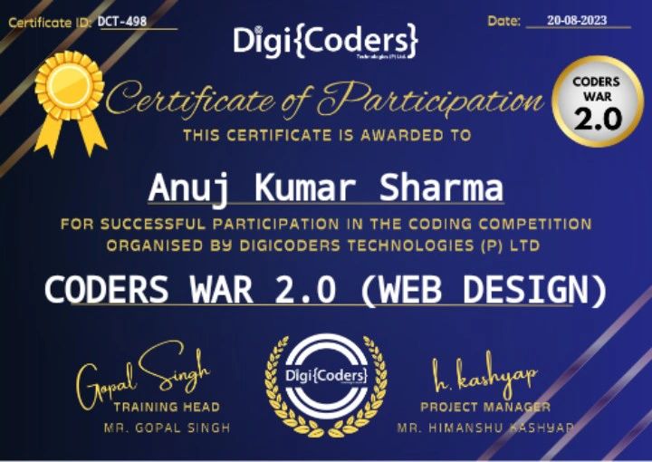 Anuj Kumar sharma on LinkedIn: #coderswar #coding #webdesign # ... Anuj Kumar sharma on LinkedIn: #coderswar #coding #webdesign # ...