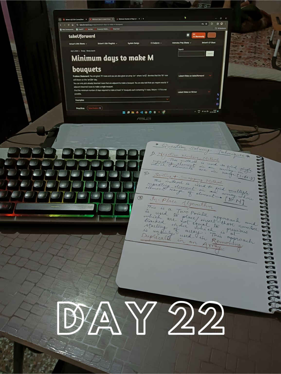 Day 22 of 50 Day Consistency Challenge: Binary Search | Syed Rahbar Ali ... Day 22 of 50 Day Consistency Challenge: Binary Search | Syed Rahbar Ali ...